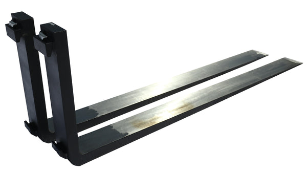 1.50" x 7" x 48" Forklift Forks - Class 3, Full Taper & Polish (Pair ...